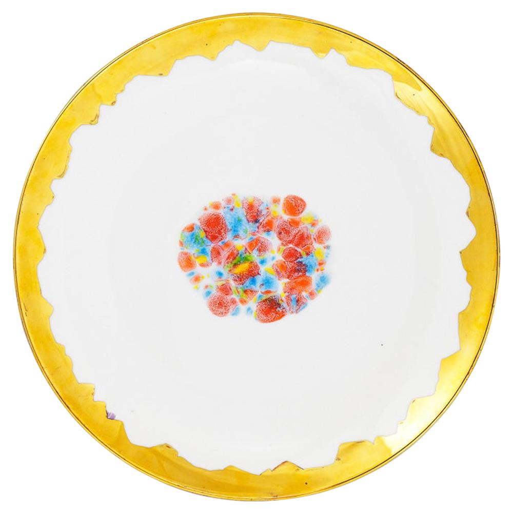 Rosenthal Dessert Set of Eight Hand Painted Porcelain Plates For Sale ...