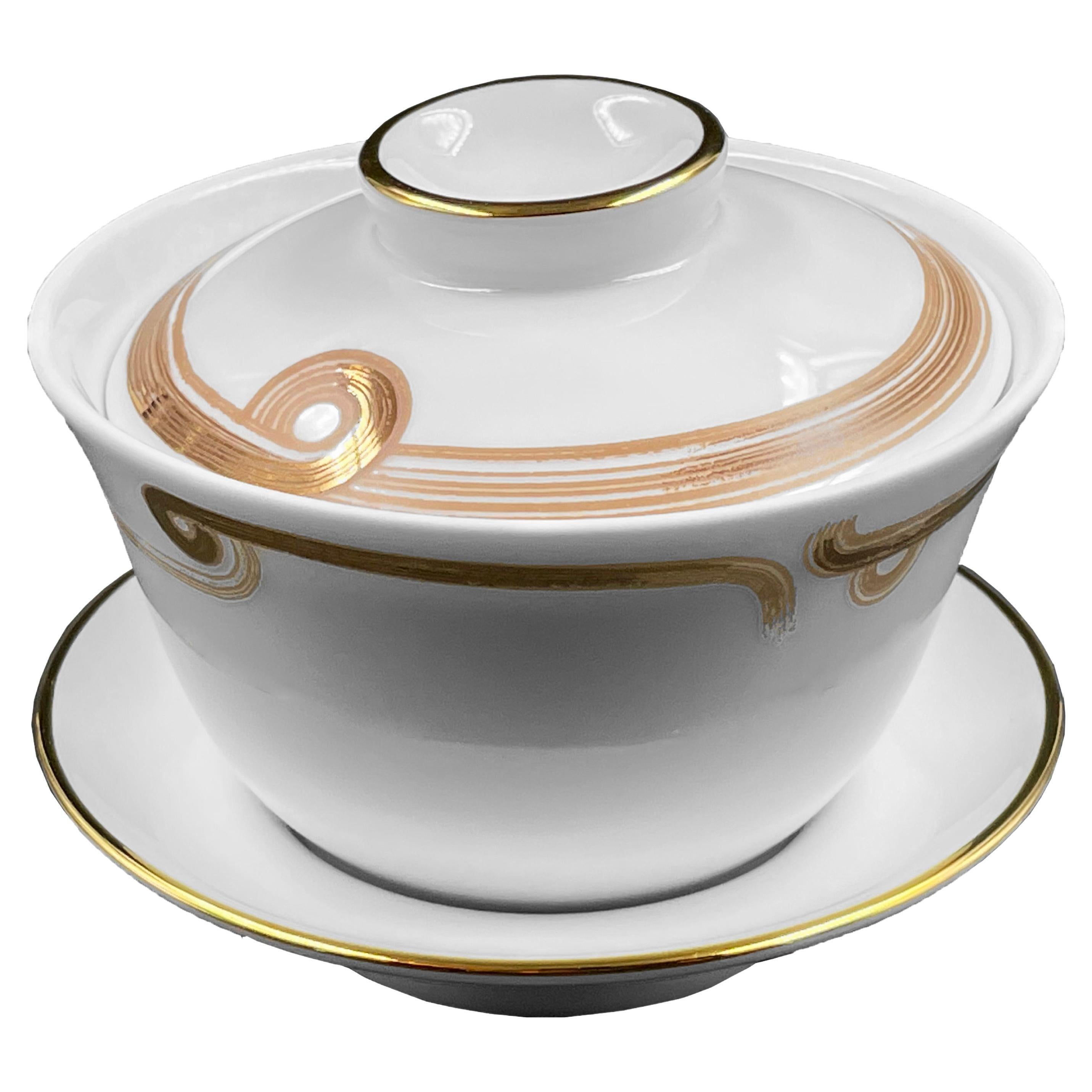 Art Deco Shelley Complete Tea Set for 4 + For Sale at 1stDibs