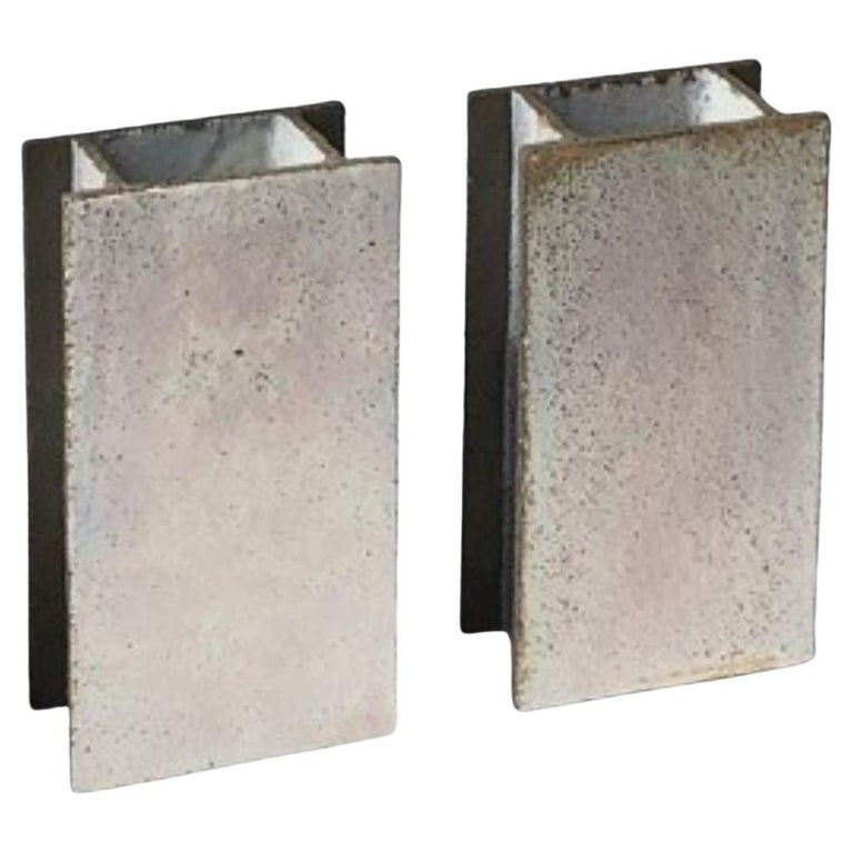 Set of 2 H Vases by Wendy Taylor For Sale at 1stDibs