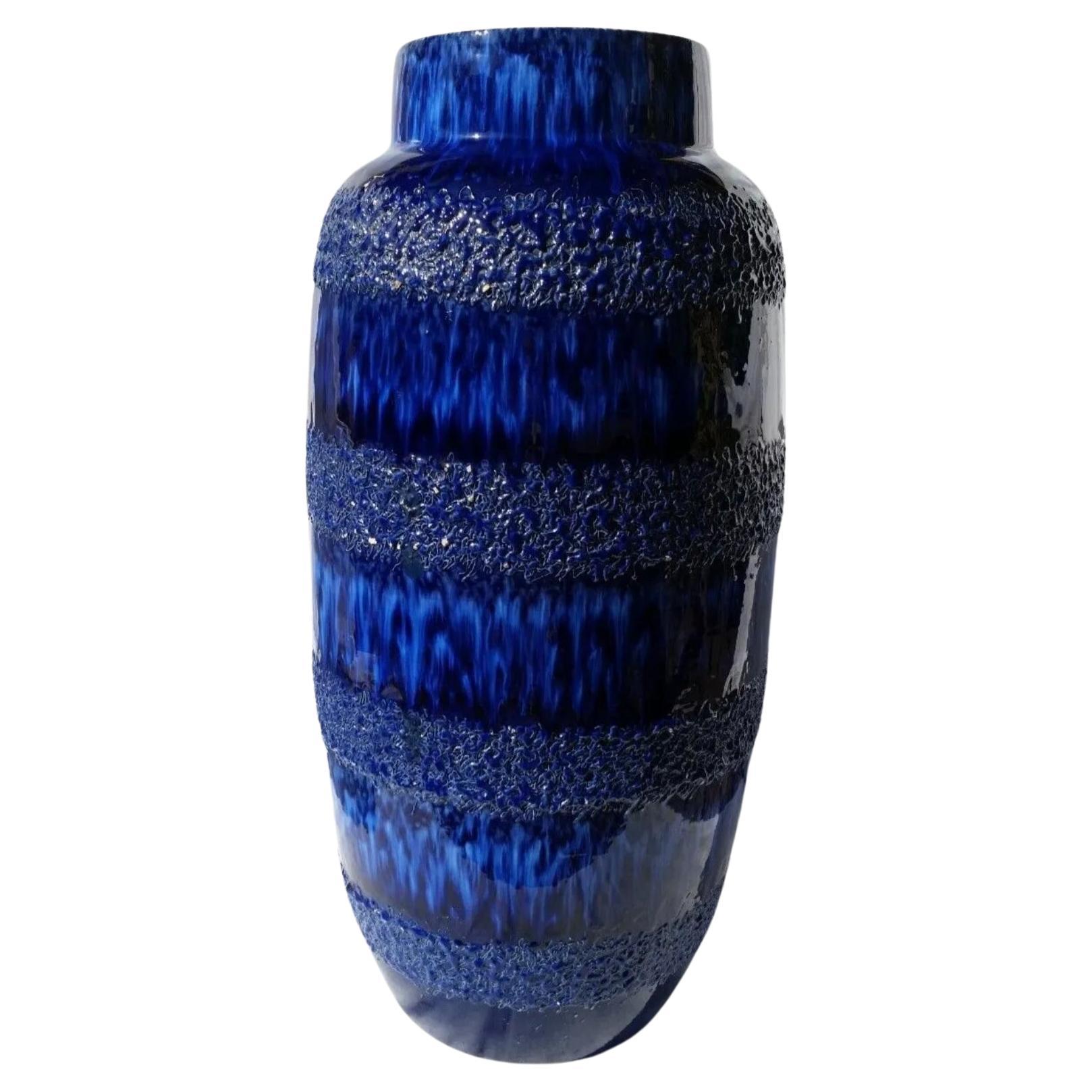 Set of two Scheurich Vintage Vasen | Vase Fat Lava 553 52 and 281 19 ...