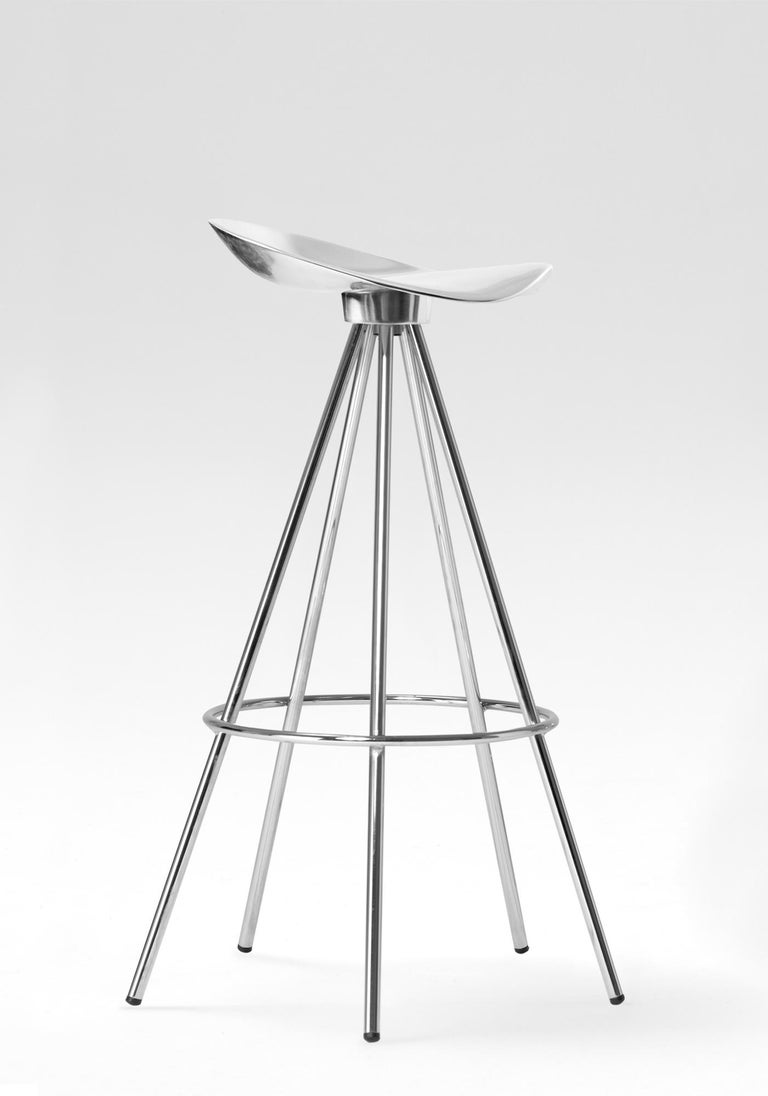 Kitchen Counter Stools model "Jamacia" by Pepe Cortes Silver Seat ...