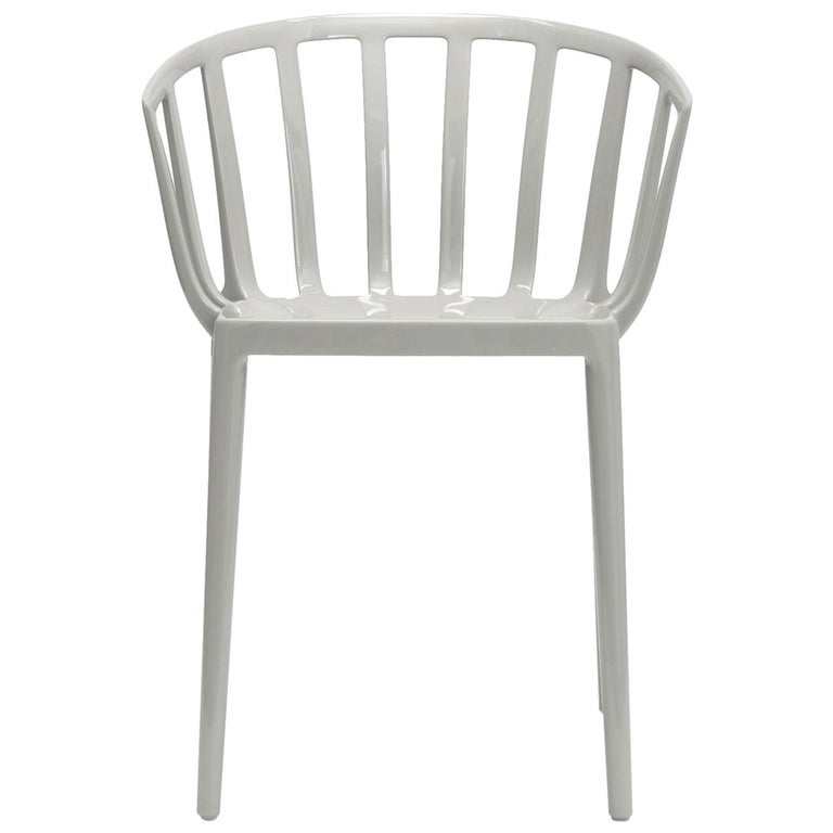 Set of 2 Kartell Venice Chairs in Grey by Philippe Starck For Sale at ...