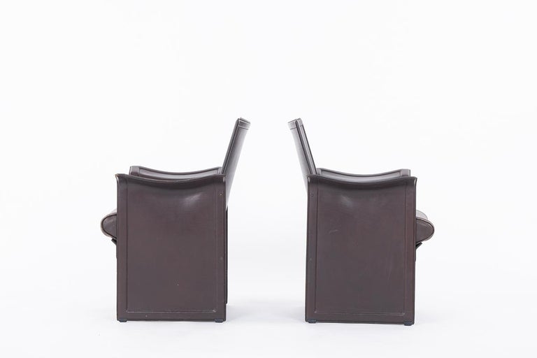 Set of 2 Korium Armchairs by Tito Agnoli for Matteo Grassi, 1970 For ...