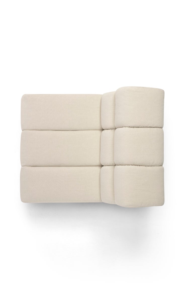 Set of 2 Lounge Chairs 'Palmo' by Amura Lab, White, Fibris 03 For Sale ...