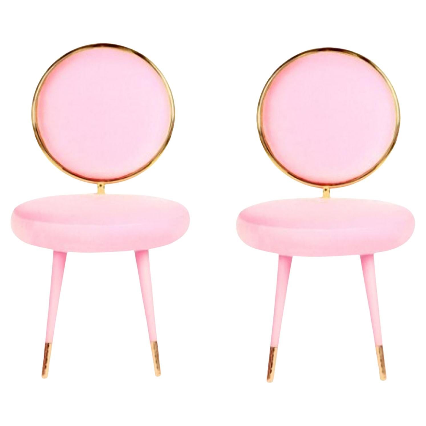 Set of 6 Art Deco Golden Simulated Bamboo Dining Chairs at 1stDibs