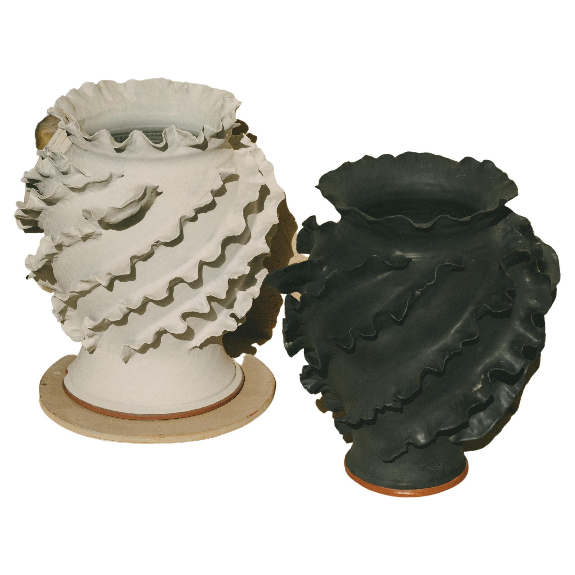 Set of 2 Medusa Vases by Casa Alfarera For Sale at 1stDibs
