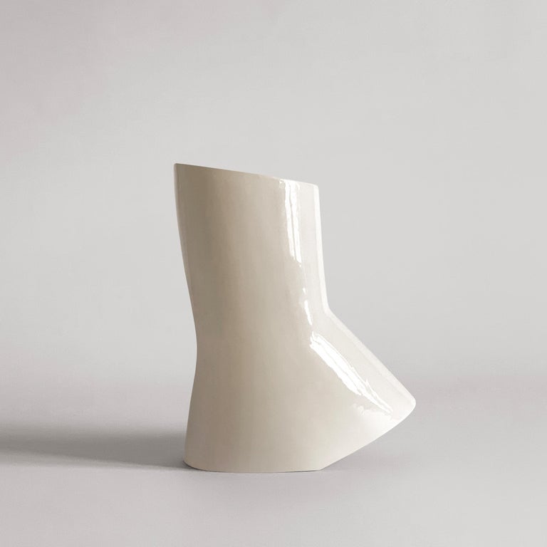 Set of 2 Menadi Ceramic Vases by Studio Zero For Sale at 1stDibs