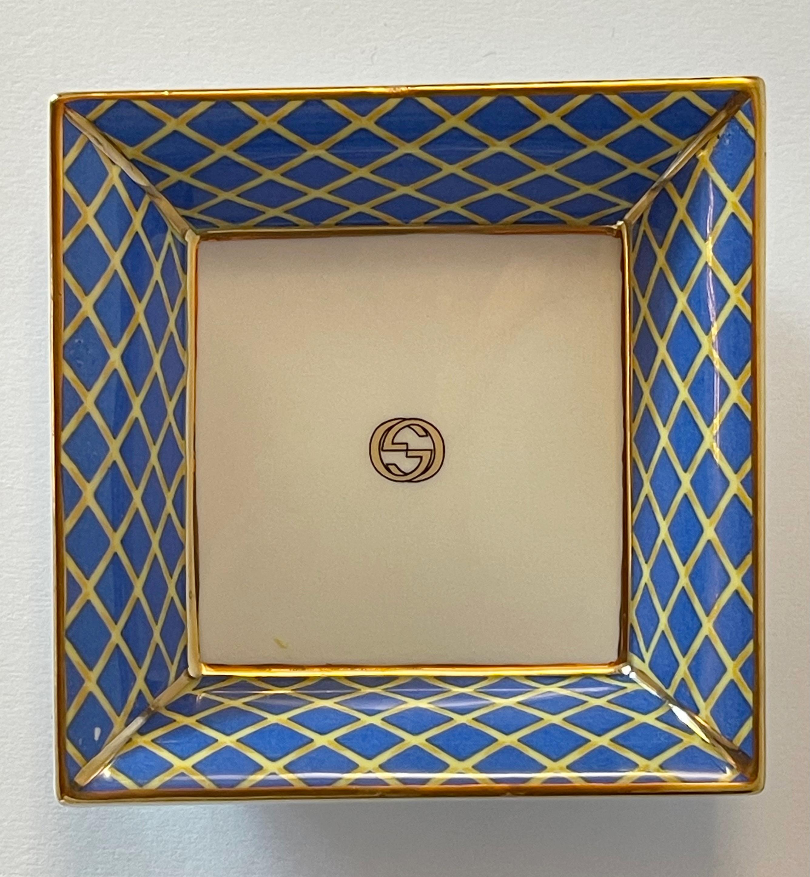 GUCCI Set of 2 Mini Ashtrays For Sale at 1stDibs