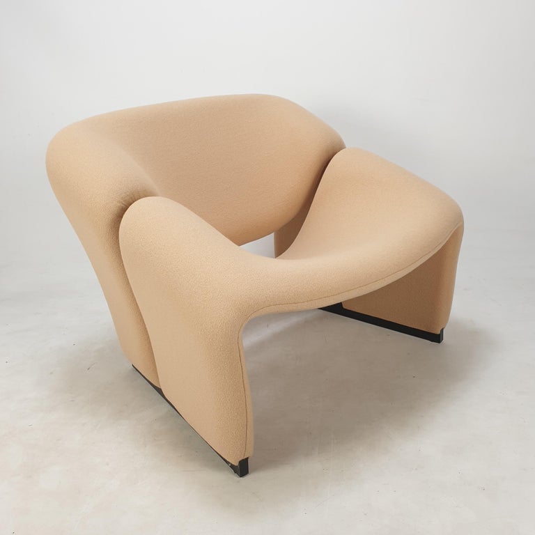 Set of 2 Model F580 Groovy Chairs by Pierre Paulin for Artifort, 1966 ...