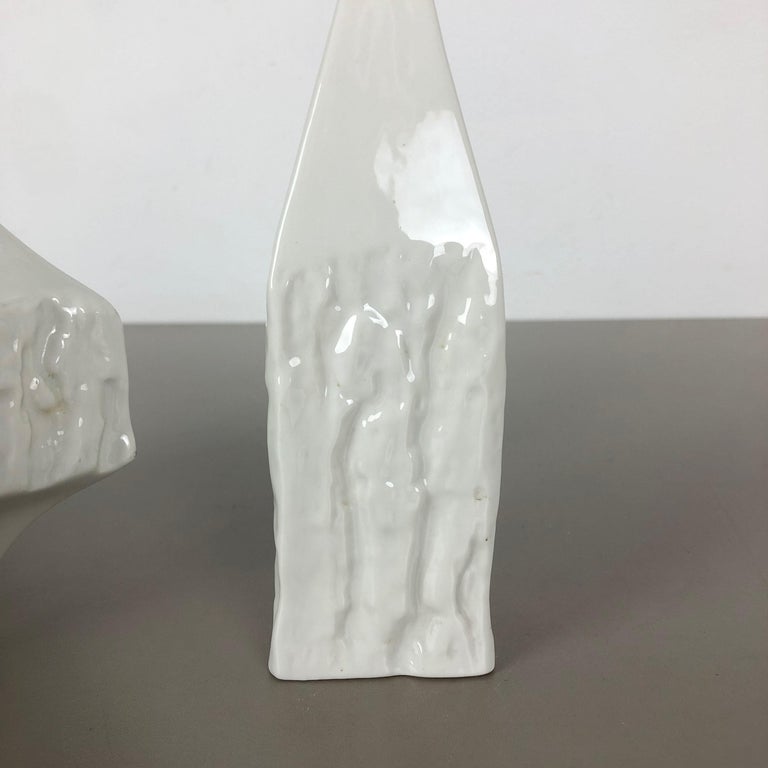 Set of 2 Modernist 1960s Vase Sculptures Peter Müller for Sgrafo Modern ...