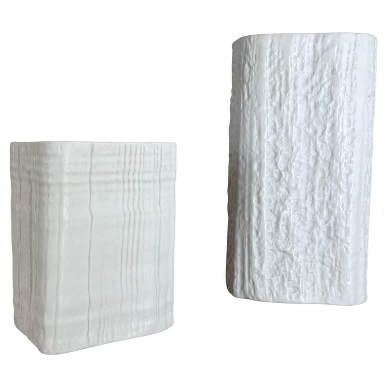 Set of 2 Original 70s Op Art Vase by Martin Freyer for Rosenthal ...