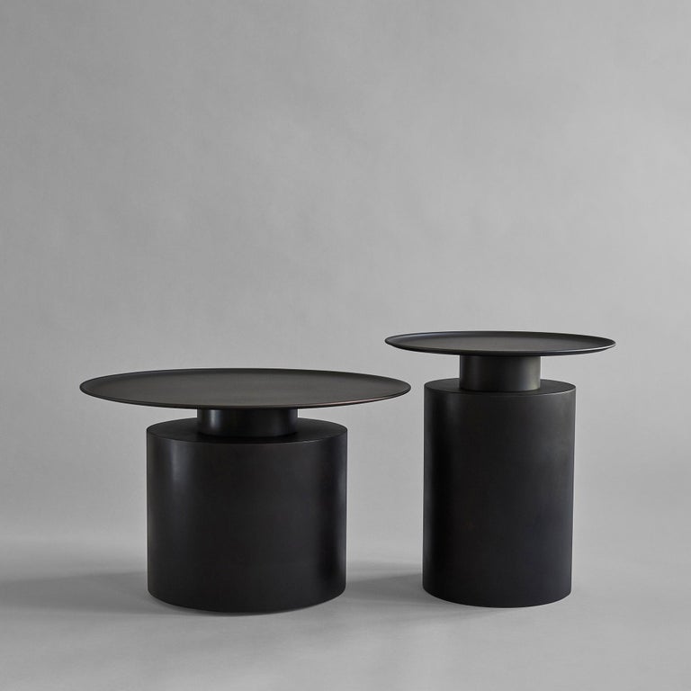 Set of 2 Pillar Tables Low by 101 Copenhagen For Sale at 1stDibs