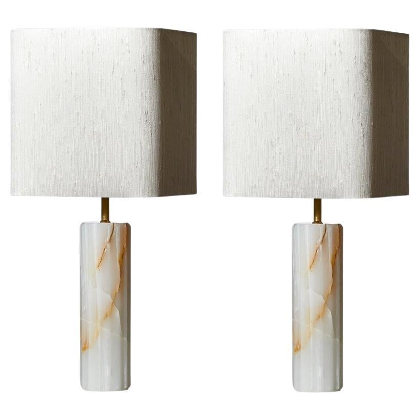 Onyx Table Lamps - 160 For Sale at 1stDibs | onyx lamp, onyx lamps ...