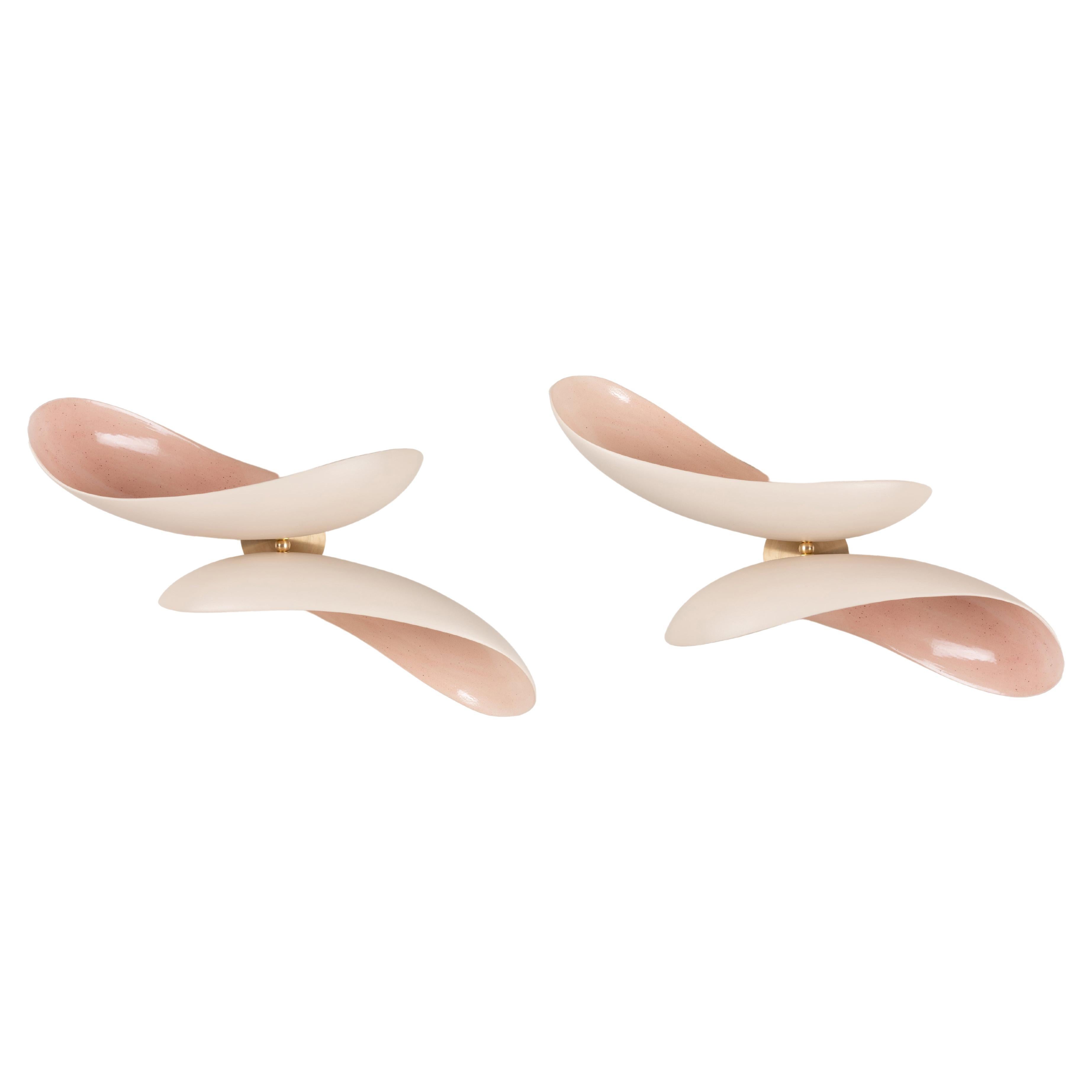 Capiz Shell Sconce by Gwen Carlton at 1stDibs