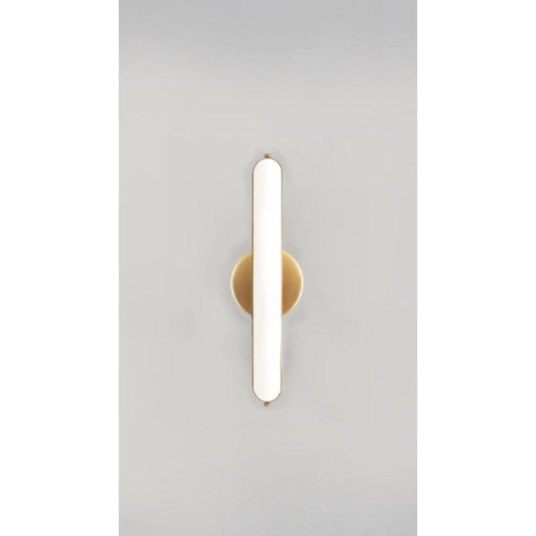 Set of 2 Stadium Round Wall Lights by Square in Circle For Sale at 1stDibs