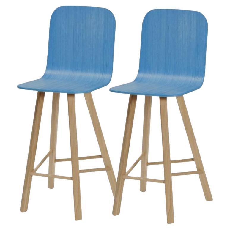 Contemporary Denim Stool, Made from Hardened 'Worn' Blue Jeans For Sale ...
