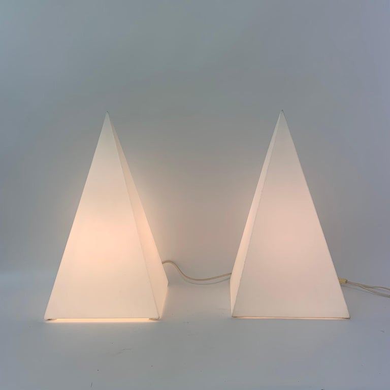 Set of 2 Woja Table Lamps, 1970’s For Sale at 1stDibs