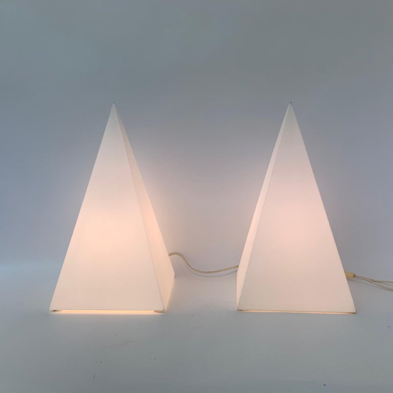 Set of 2 Woja Table Lamps, 1970’s For Sale at 1stDibs