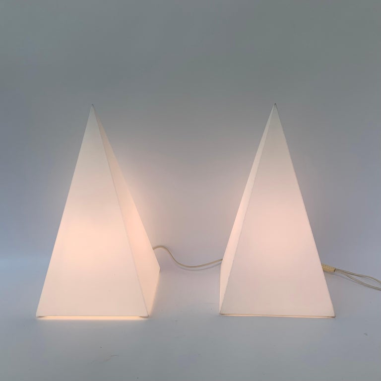 Set of 2 Woja Table Lamps, 1970’s For Sale at 1stDibs