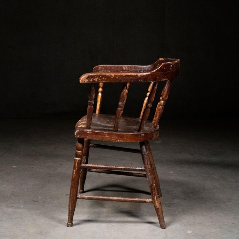 Original Collarback Windsor Armchairs -Odd Fellows. Group of 20 For ...