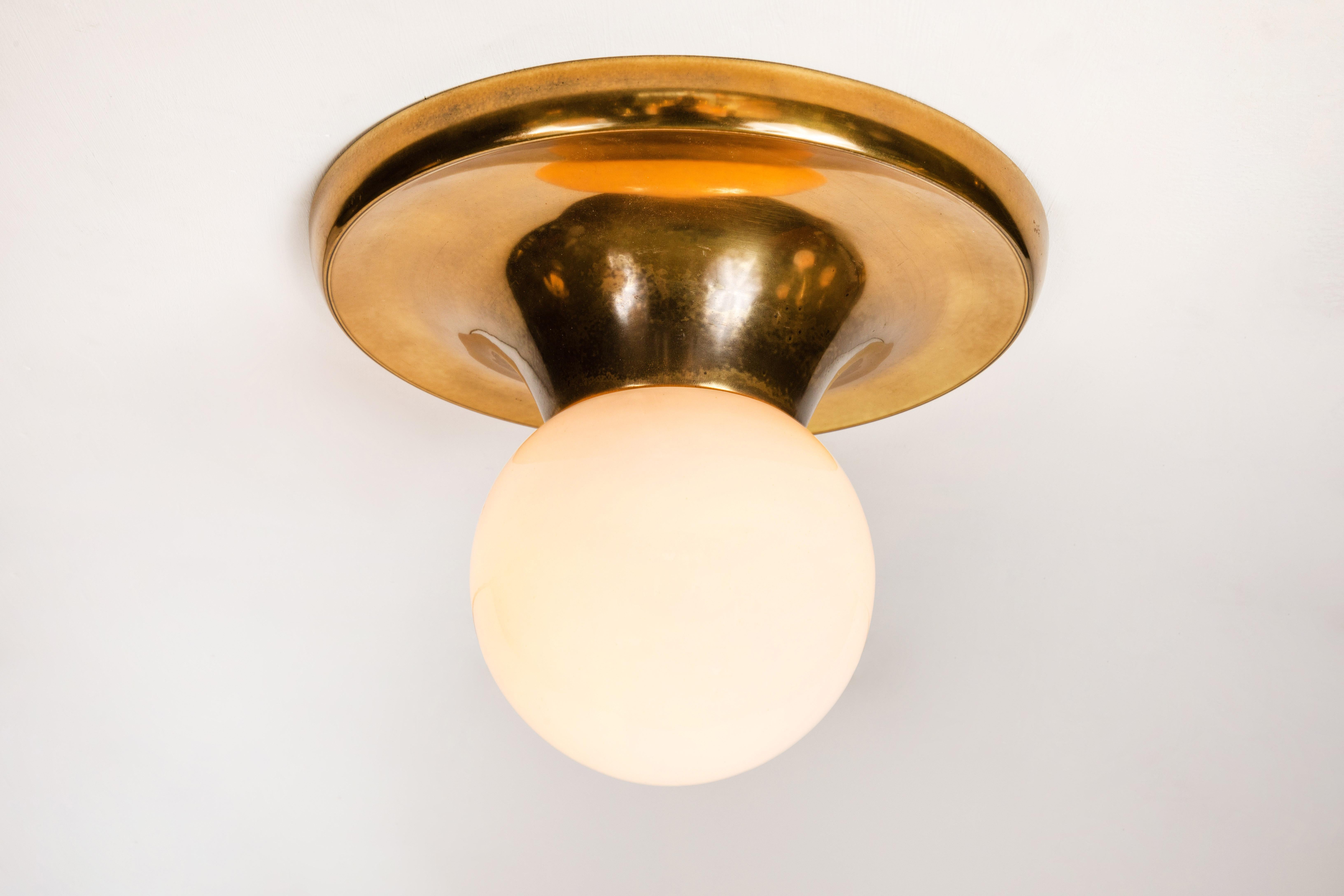 Set of 3 1960s Achille Castiglioni 'LIGHT BALL' Wall or Ceiling Lamps ...