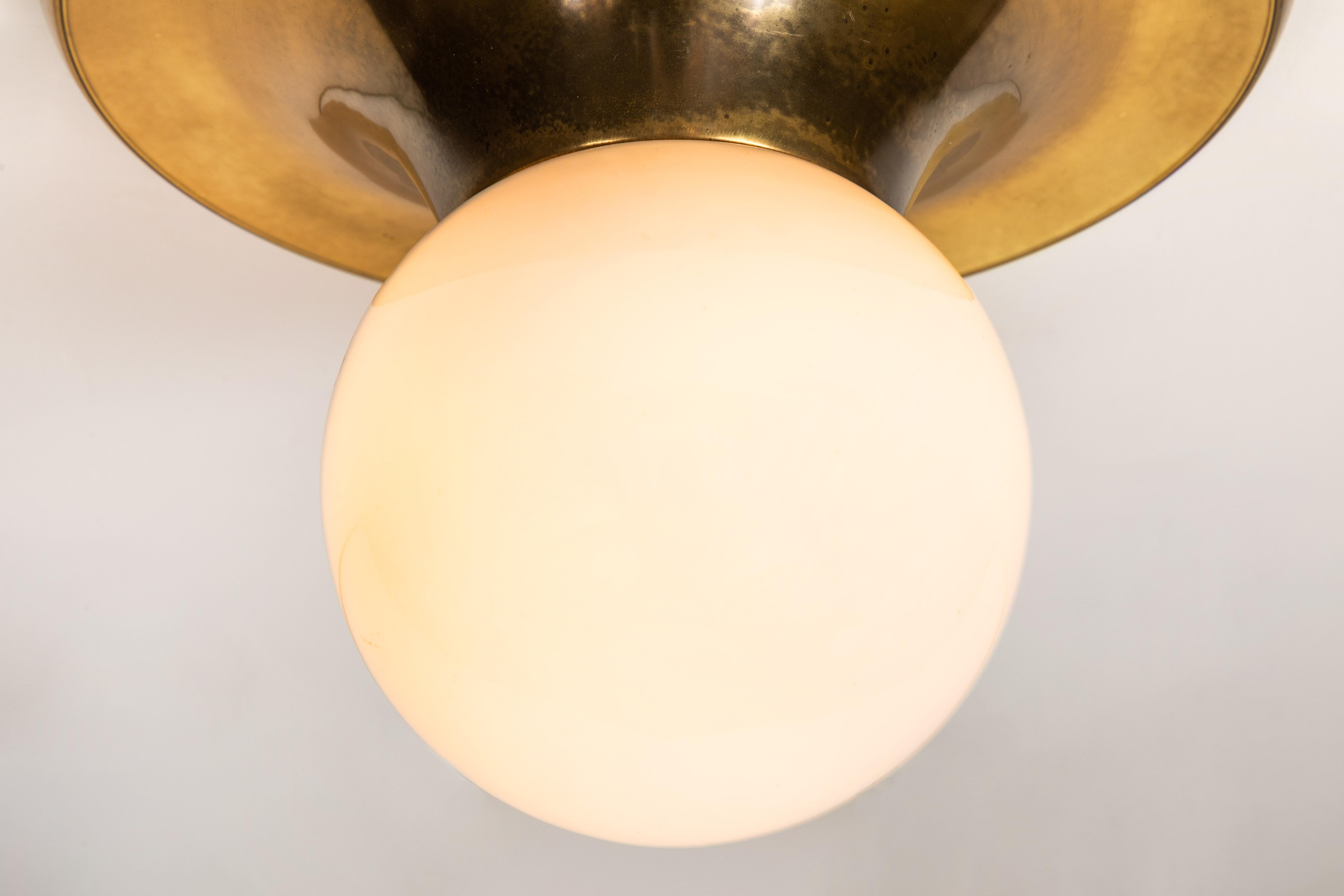 Set of 3 1960s Achille Castiglioni 'LIGHT BALL' Wall or Ceiling Lamps ...