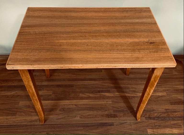 Set of 3 1960s English Stackable Teak with Ribbed Edge Border Nest of ...