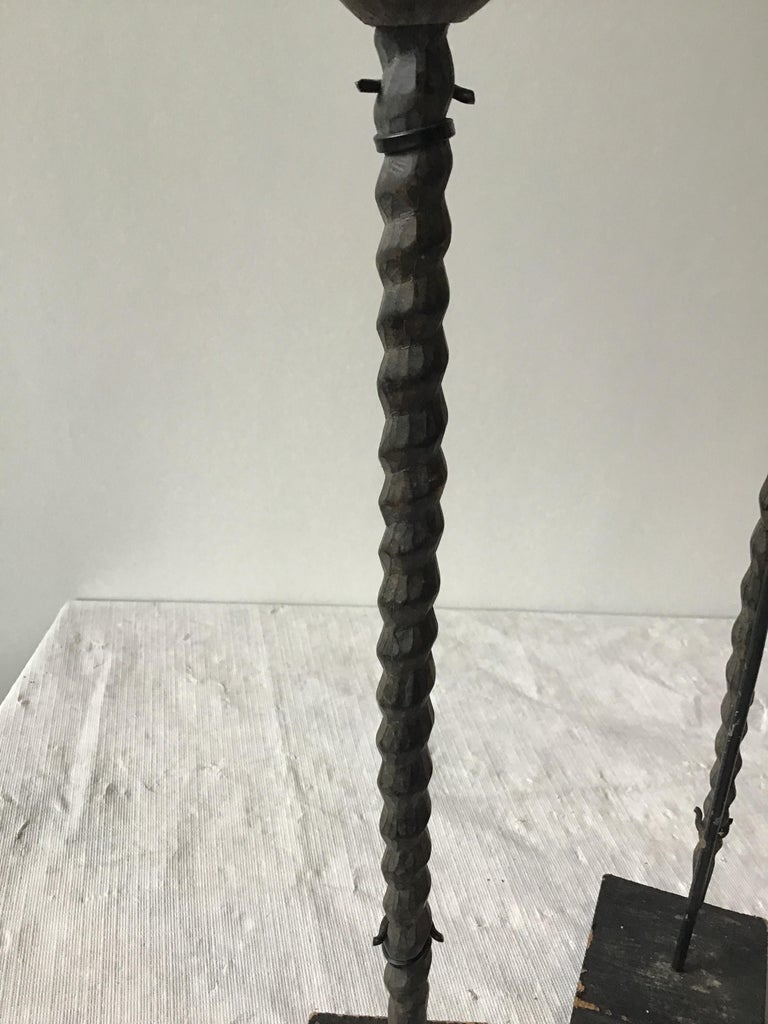 Set of 3 African Stick Figures at 1stDibs