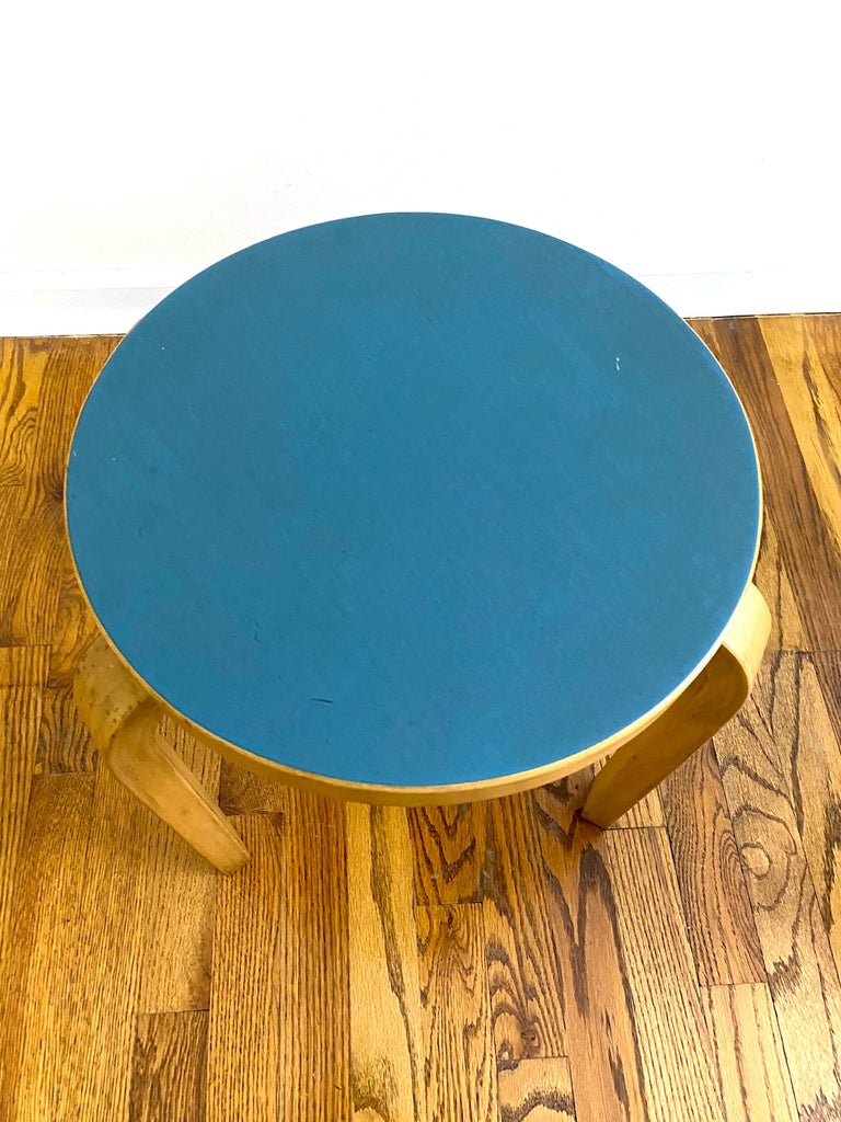 Set of 3 Alvar Alto Stool 60 by Artek, Finland For Sale at 1stDibs