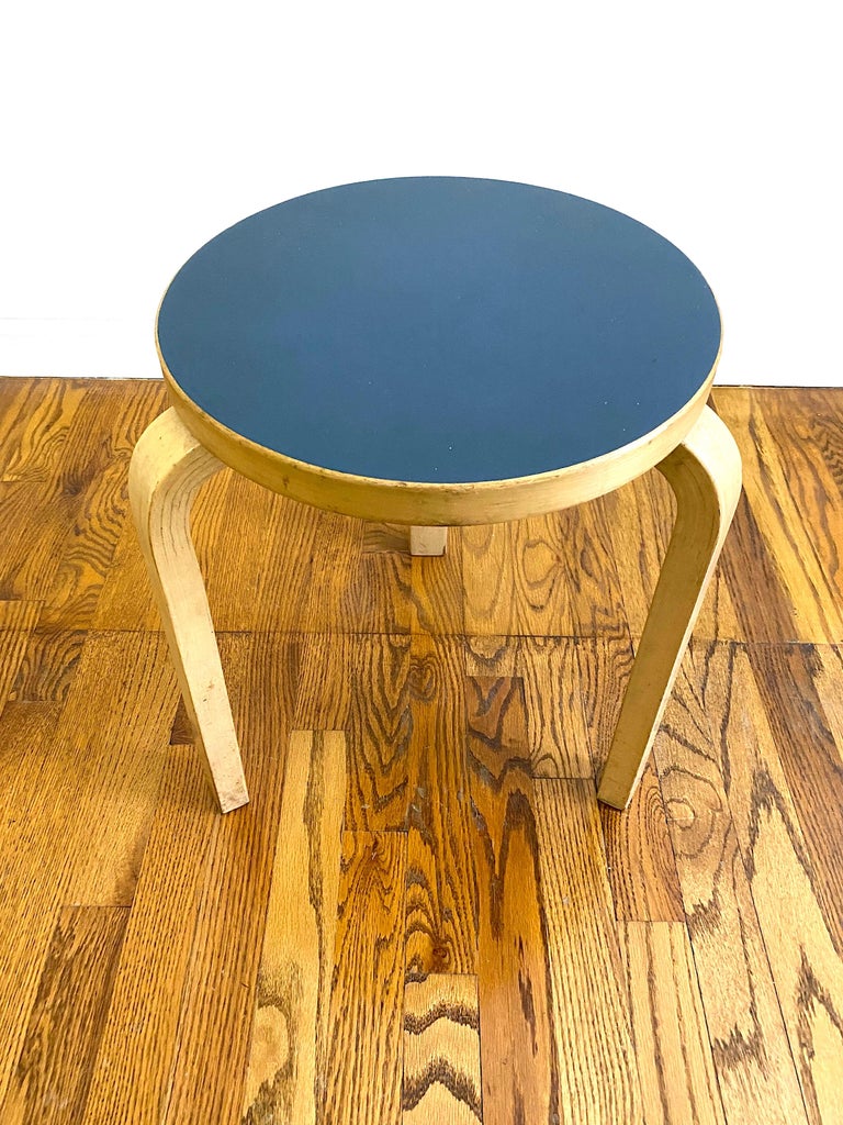 Set of 3 Alvar Alto Stool 60 by Artek, Finland For Sale at 1stDibs