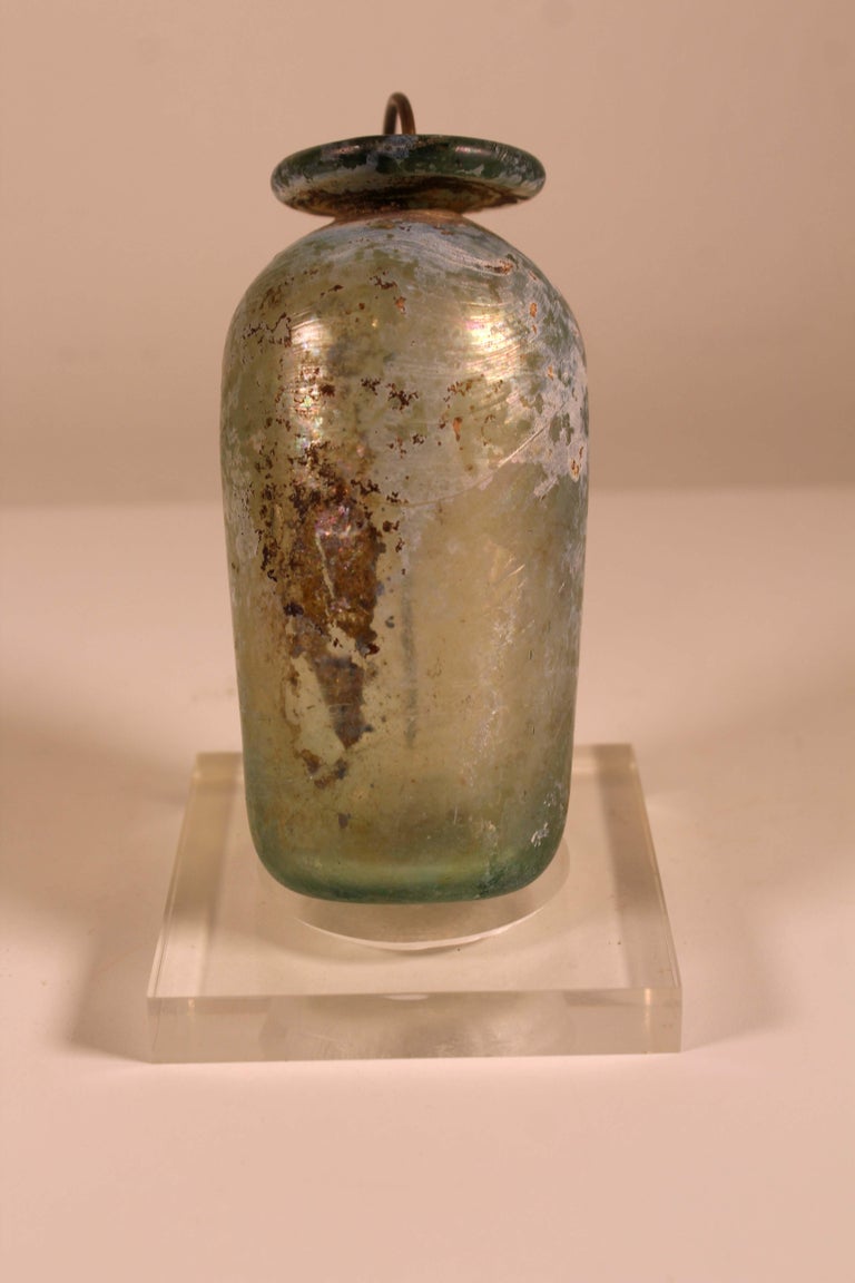 Set of 3 Ancient Roman Glass Vessels at 1stDibs