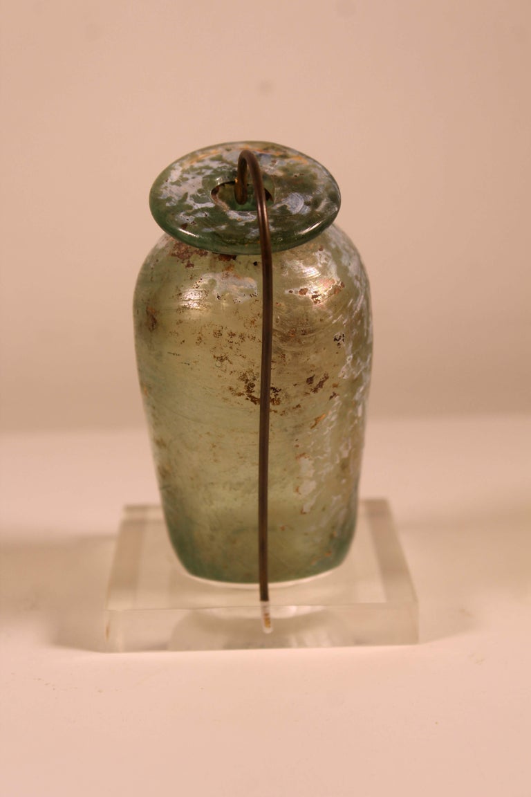Set of 3 Ancient Roman Glass Vessels at 1stDibs
