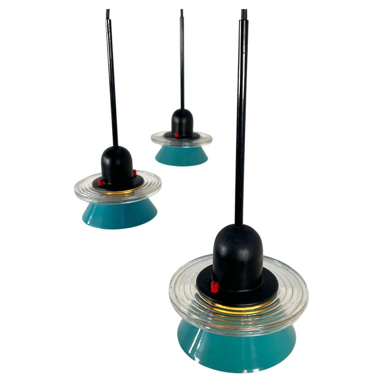 Set of 3 Bettina Pendant Lights by Giovanni Grignani for Lamperti ...