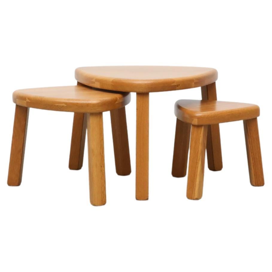 Georg Petersen Nesting Cube Table Set For Sale at 1stDibs