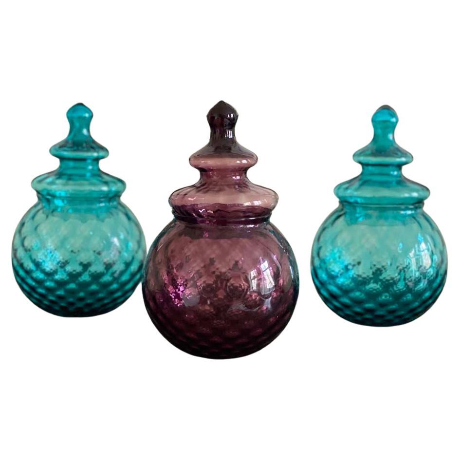 Mid-Century Revolving Candy Jar Display at 1stDibs