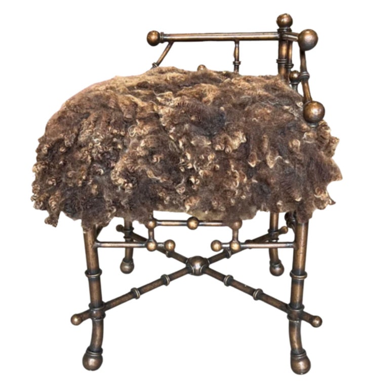 Set of 3 Corner Chairs with Wool Upholstery For Sale at 1stDibs