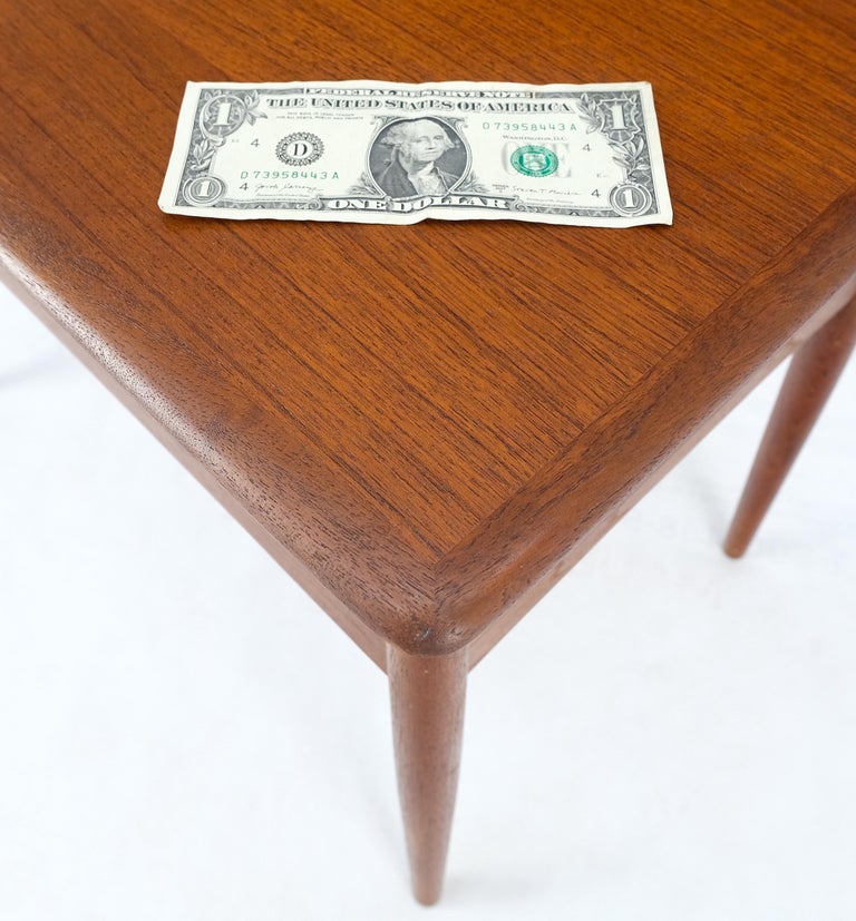 Set of 3 Danish Mid-Century Modern Teak Nesting Side Occasional Tables ...