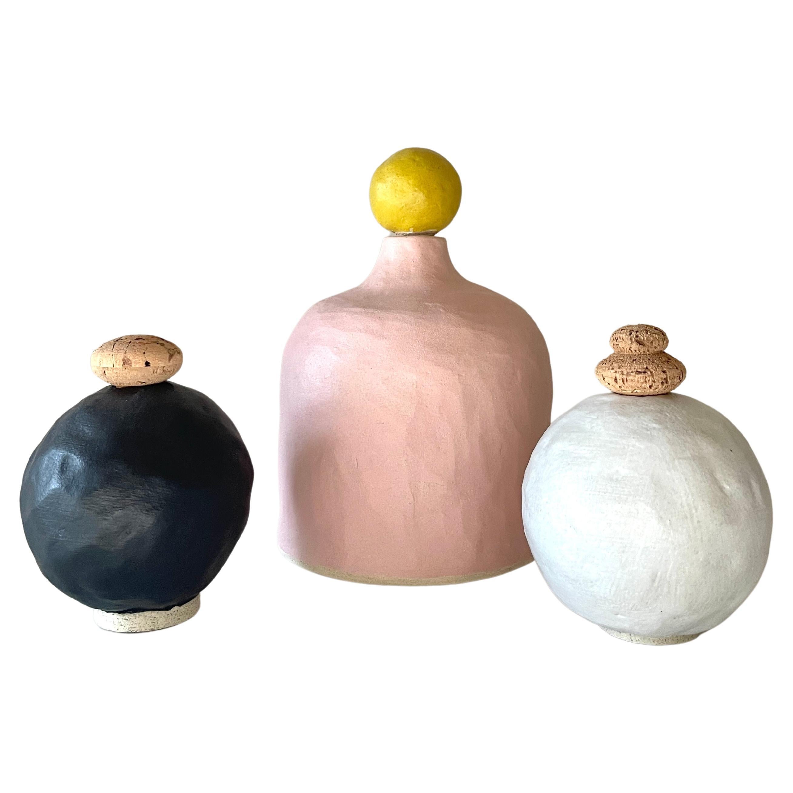 Edwina Yellow Vase by Meg Morrison For Sale at 1stDibs