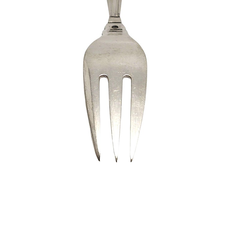 Set of 3 Georg Jensen Denmark Acorn Sterling Silver Solid Fish Forks ...