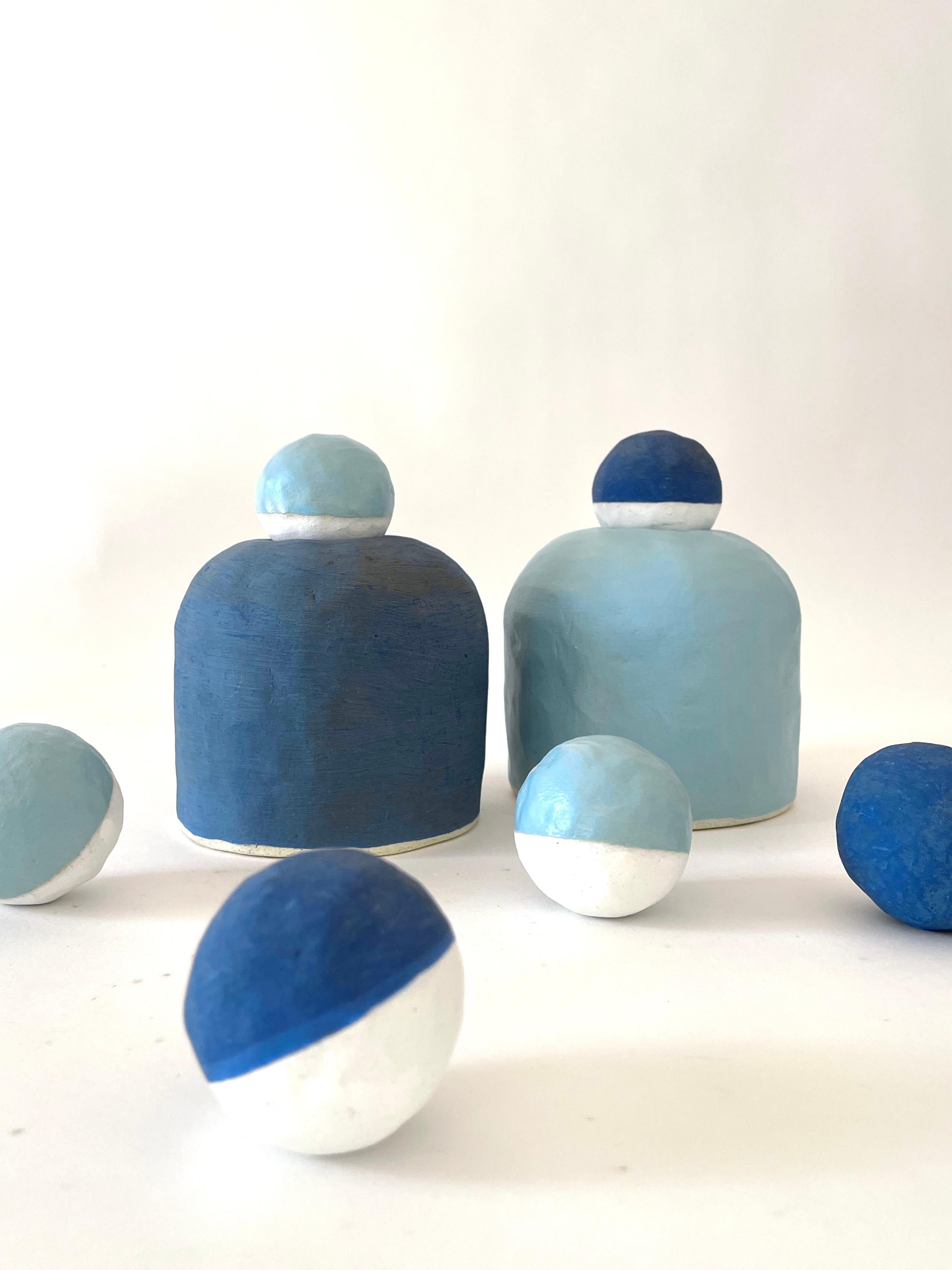 Set of 3 Joe Vases by Meg Morrison For Sale at 1stDibs