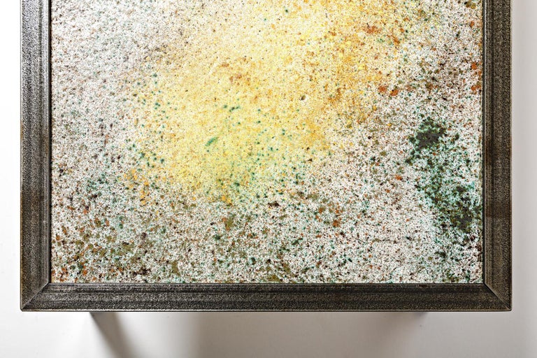 Set of 3 Large 20th Century Colored Ceramic Low Tables by Bernard ...