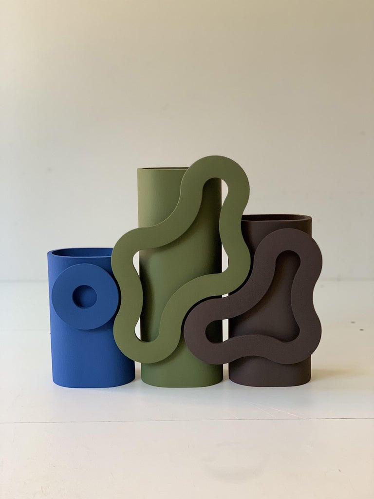 Set of 3 Magma Vases by Séverine Digonnet For Sale at 1stDibs