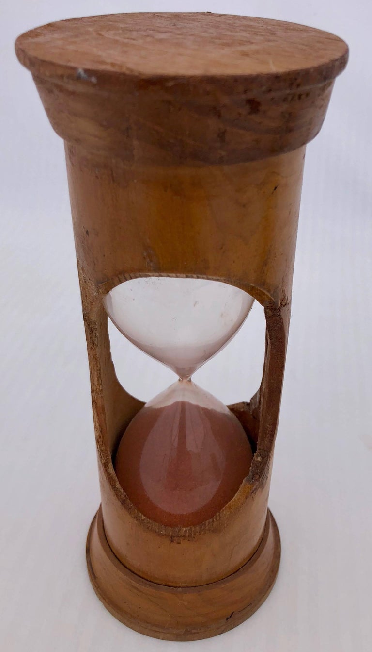 Set of 3 Maritime Sand Timers from the 18th and 19th Century, Hand ...