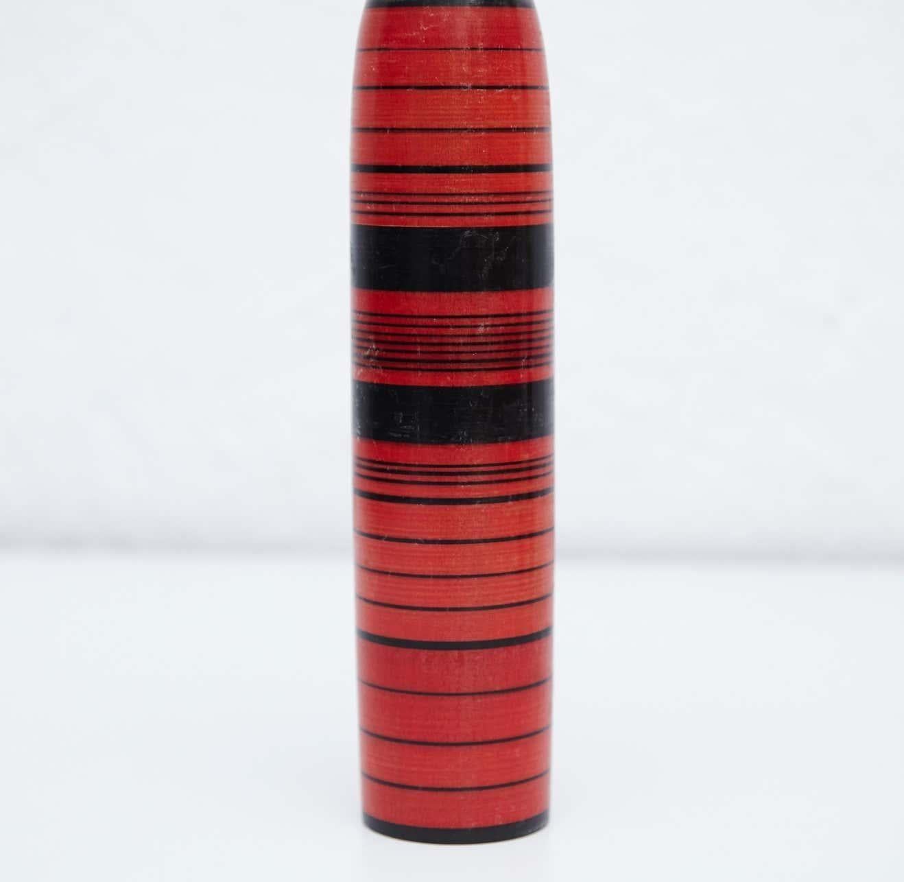 Set of 3 MId Century Modern "Kokeshi" Dolls For Sale at 1stDibs