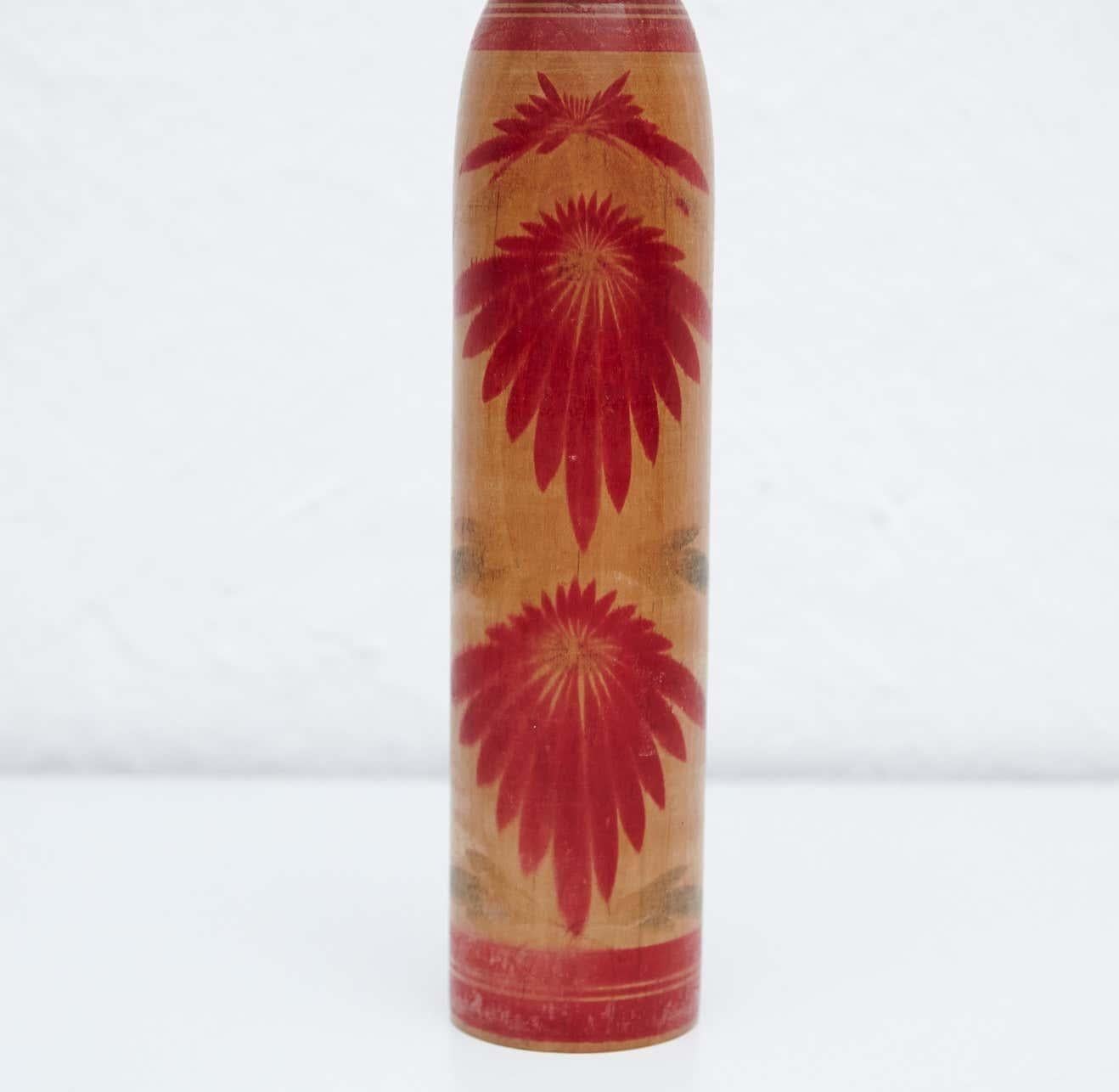 Set of 3 MId Century Modern "Kokeshi" Dolls For Sale at 1stDibs