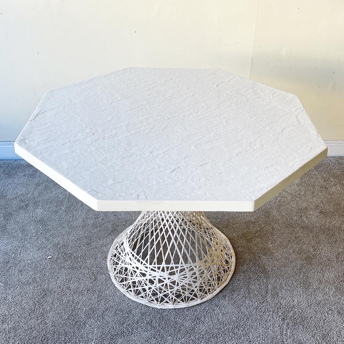 Set of 3 Mid-Century Modern Spun Fiberglass Dining with Swivel Chairs ...