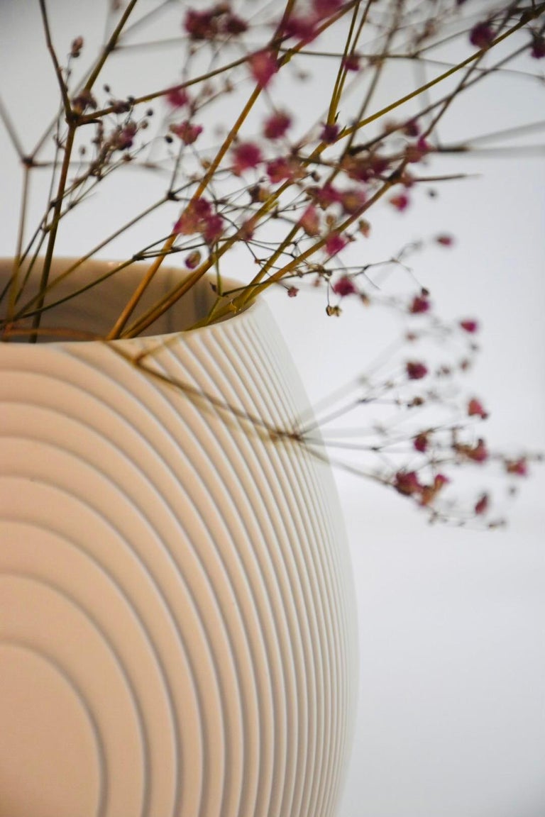 Set of 3 Modern Porcelain Vases "Flow" by Vibeke Rytter for ...