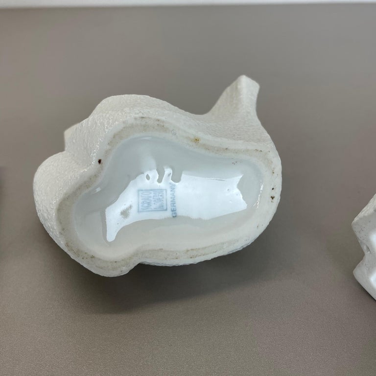 Set of 3 Modernist 1960s Vase Sculptures Peter Müller for Sgrafo Modern ...