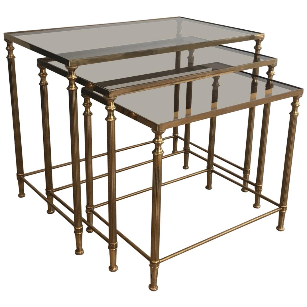 Wikkelsø Danish Teak Transforming End Table with Three Tray Tables at ...