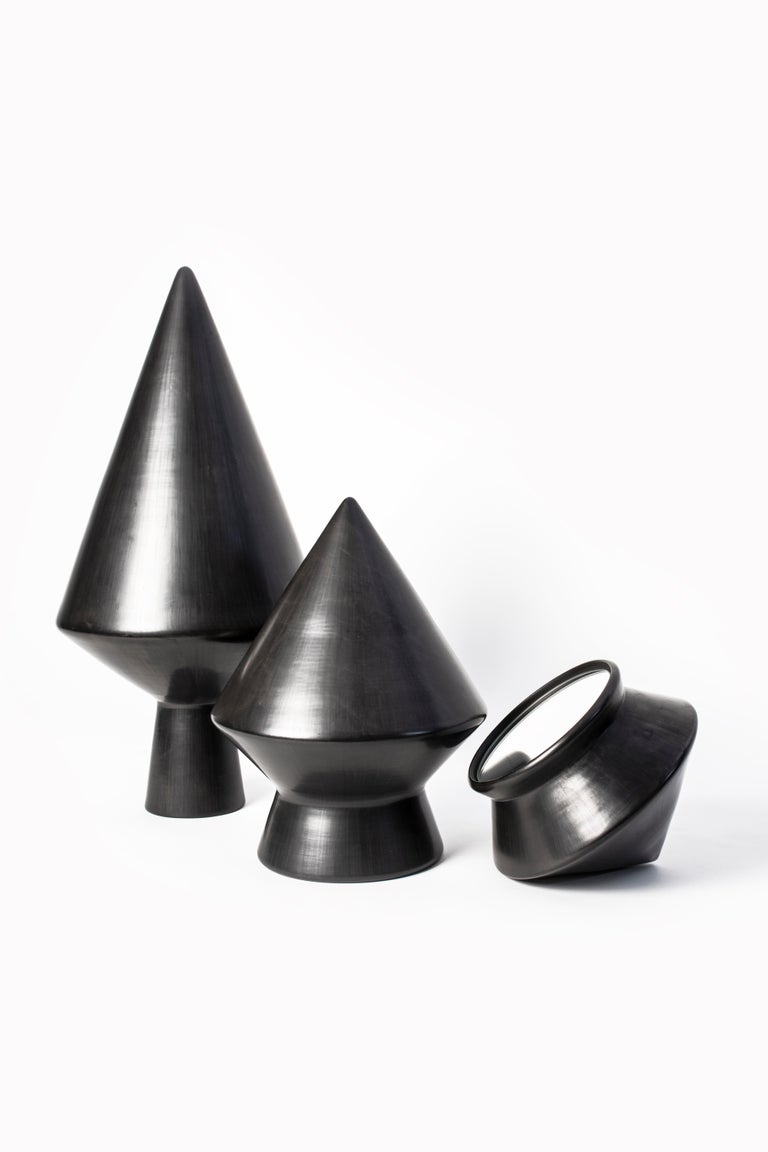 Set of 3 Nero 52 Decorative Objects and Mirrors by Laura Passalacqua ...